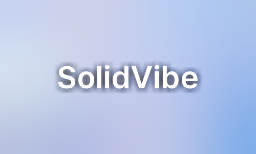 SolidVibe.com is for sale